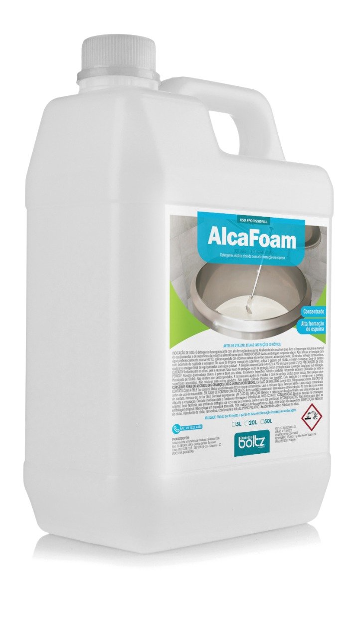 ALCALINO ALTA ESP ALCAFOAM 5L e 20L - MRVET - Segurança em saúde Animal