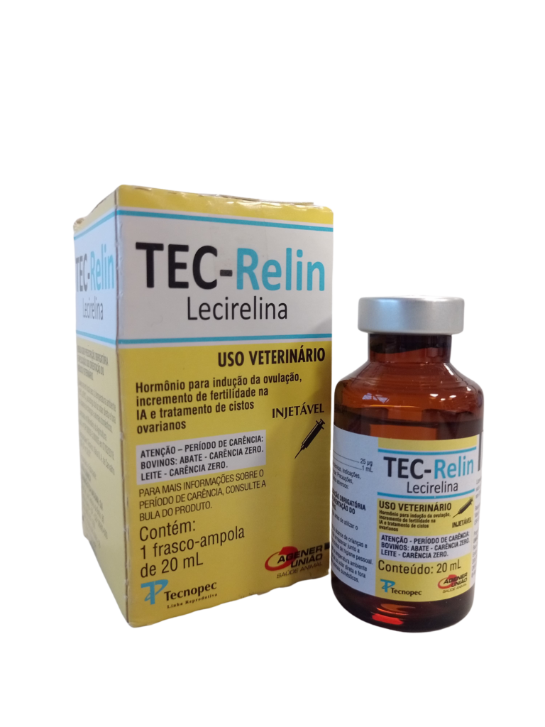 TEC RELIN 20 ML (15un) - MRVET - Segurança em saúde Animal
